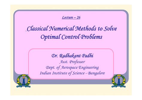 Classical Numerical Docsity