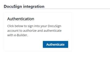 Esignature Docusign Authentication