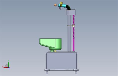 205638j乒乓球发球器的结构设计发球机装置含cad图纸sw三维说明仿真solidworks 2018模型图纸下载 懒石网