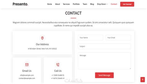 تصميم صفحة ويب لشركتك باستخدام bootstrap html5 css3 js خمسات