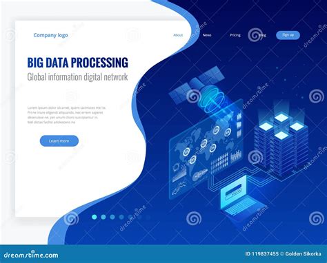 Isometric Big Data Processing Global Information Digital Network