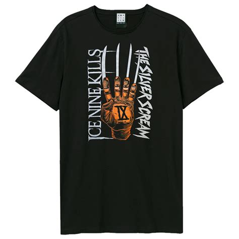 Ice Nine Kills Silver Scream T Shirt Louder