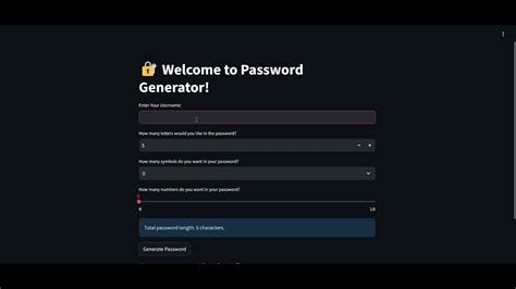 Passwordgenerator Python Project Cs50p Youtube