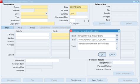April Notes On Oracle Applications