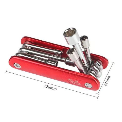 Practical Hex Spanner Toolset Designed To Fit Various Maintenance Needs