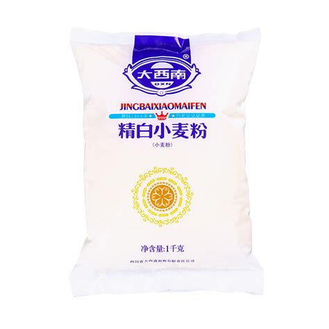 大西南自发粉做包子馒头面粉小麦家用免发酵油条中筋自发面粉5斤虎窝淘