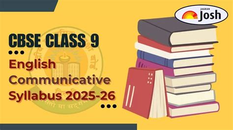 Cbse Class 9 English Communicative Syllabus 2025 26 Download In Pdf
