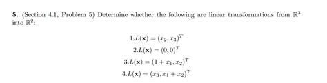 Solved Section Problem Determine Whether The Chegg