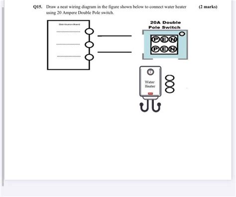Wiring Diagram For A Double Pole Switch Wiring Draw
