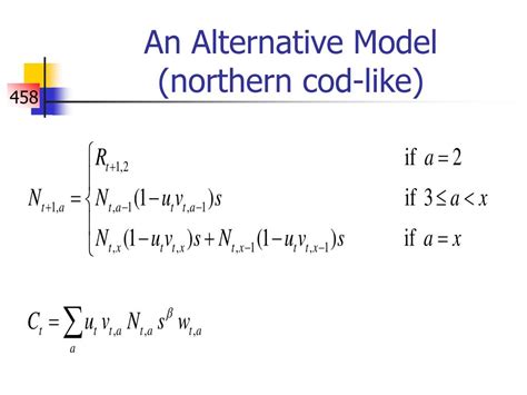 Ppt Age Structured Models Powerpoint Presentation Free Download Id 329537