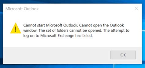 Cannot Start Microsoft Outlook Cannot Open The Outlook Window Fixed