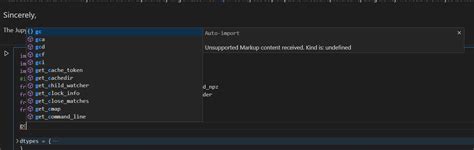 pylance auto imports in native notebooks don t work have missing completion tooltip info · issue