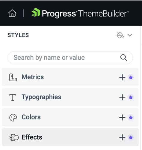 First Steps With Themebuilder Getting Started Progress Themebuilder