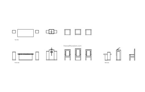 Church Furniture Autocad Block Free Cad Floor Plans