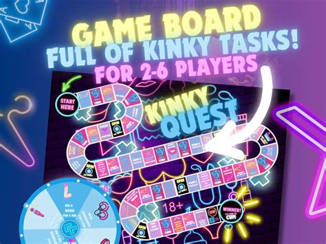 Kinky Quest Printable Sex Board Game Adult Board Game Sexual Positions Sex Challenge