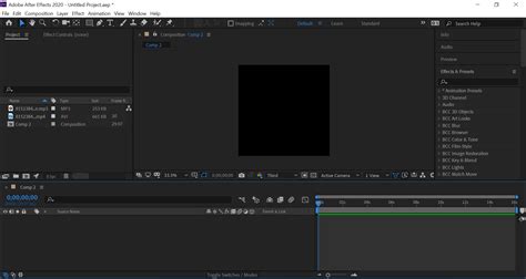How To Customize Workspace In After Effects Adobe Product Community