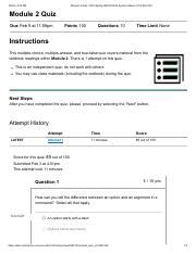 Module 2 Quiz Understanding UNIX Linux System Administration Course Hero