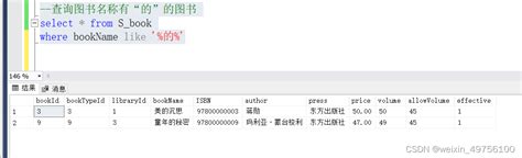Sql条件查询 Csdn博客
