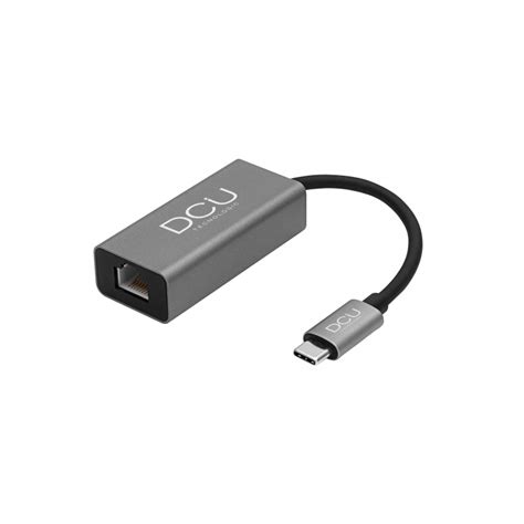 Adaptador Dcu Usb C Rj45 Gigabit Ethernet