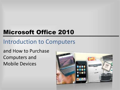 PPT Introduction To Computers PowerPoint Presentation Free Download ID