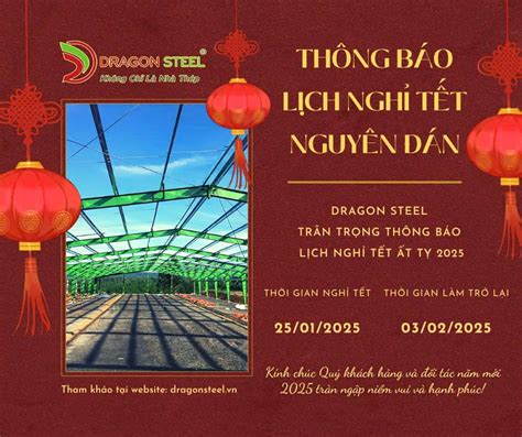 Dragon 🎊 𝗧𝗛𝗢̂𝗡𝗚 𝗕𝗔́𝗢 𝗟𝗜̣𝗖𝗛 𝗡𝗚𝗛𝗜̉ 𝗧𝗘̂́𝗧 𝗡𝗚𝗨𝗬𝗘̂𝗡 Đ𝗔́𝗡 𝟮𝟬𝟮𝟱 📣📣 Kính Gửi