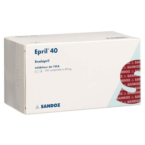 Epril Tabl 40 Mg Blist 100 Stk Coop Vitality Apotheke