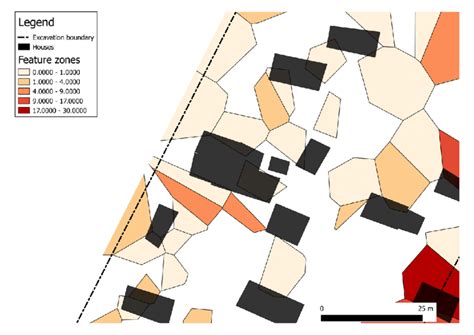 Part Of The Spatial Distribution Of The Cores Made On Type 2
