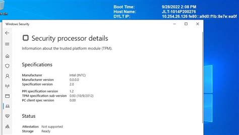 Trusted Platform Module Key Attestation Not Working Microsoft Qanda