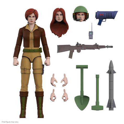 Gi Joe Ultimates Cover Girl 7 Inch Action Figure