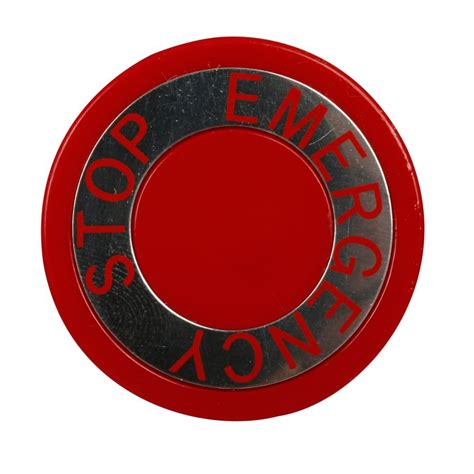 Eaton Emergency Stop Button Heavy Duty Watertight Red Actuator