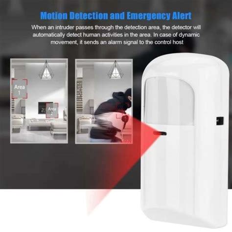 Alarm Systems Wireless Passive Infrared High Stability Pir Detector