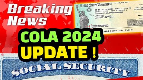 Urgent Social Security Cola 2024 Update How Will Ssi Ssdi Beneficiaries Be Impacted Find Out