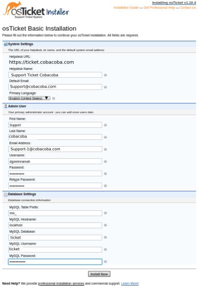 Instalasi OSTicket V Pada Ubuntu Server Nginx GoBlog