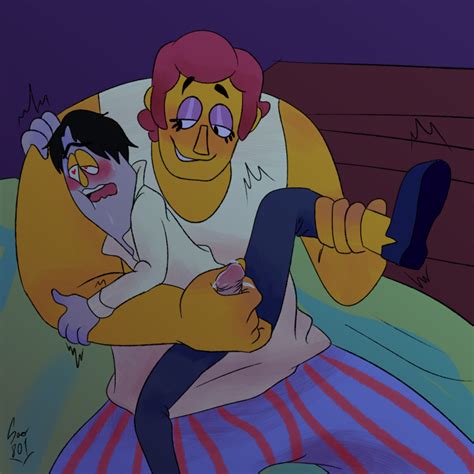 Rule 34 2boys Ahe Gao Black Hair Blushing Blushing At Partner Eddie