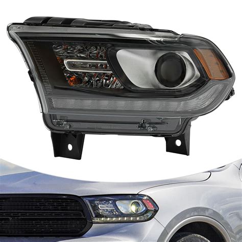 For Dodge Durango 2016 2020 Hid Headlight Lamp Assembly Wled Left