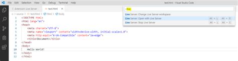 Using Live Server In Visual Studio Code Carl De Souza