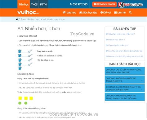 Full Source Code đồ án Website Chương Trình Giáo Dục Tiểu Học Laravel Framework