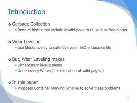 Ppt Container Marking Combining Data Placement Garbage Collection