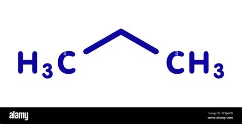 Propane Skeletal Structure