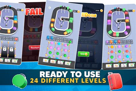 Baggage Jam Match Game Template