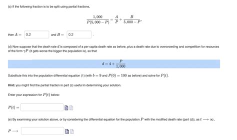 Solved C If The Following Fraction Is To Be Split Using Chegg