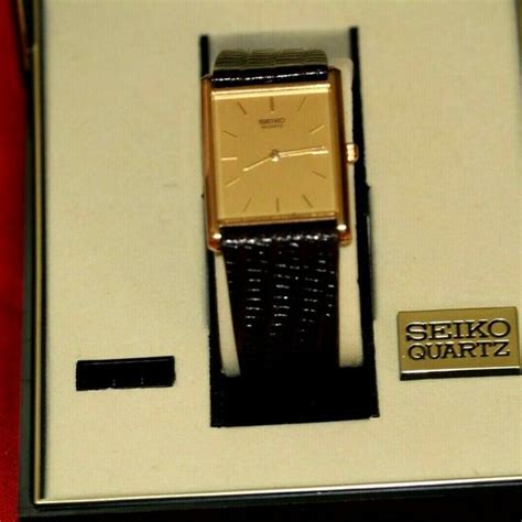Mens Seiko Tank Watch Nwt New Battery Watchcharts Marketplace