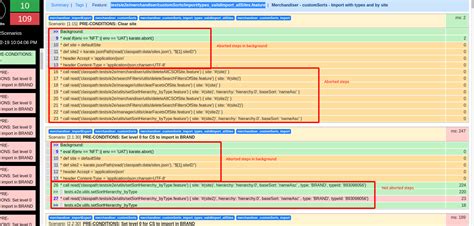 Karateabort Does Not Abort Step Execution In Scenarios If Its In