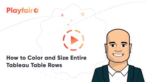 How To Highlight Entire Table Rows In Tableau Including Headers