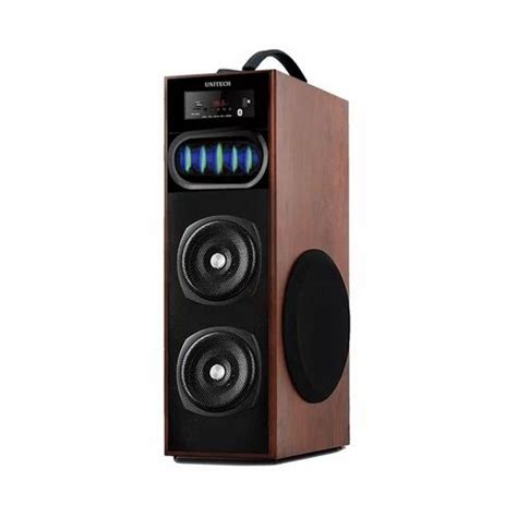 Wood Black Wooden Single Bluetooth Tower 150W At 2850 Piece In New Delhi