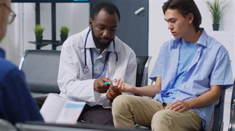 Doctor Taking Patient Insulin Level Test Stock Video Video Of Patient Disease 278350505