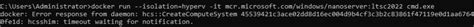Which Hyper V VM Generation Does Docker Use For Docker Run Isolation
