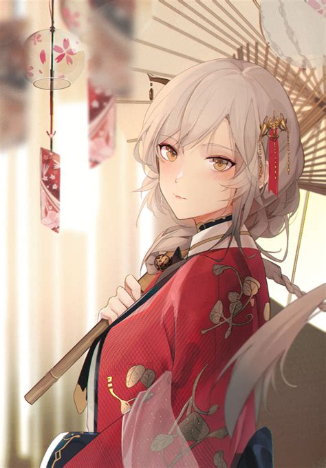 Red Kimono [original] Scrolller