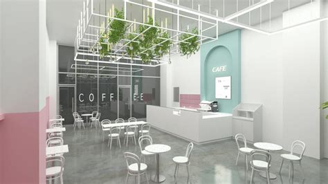 카페 인테리어 투시도 3d 공간 모델링 포트폴리오 크몽