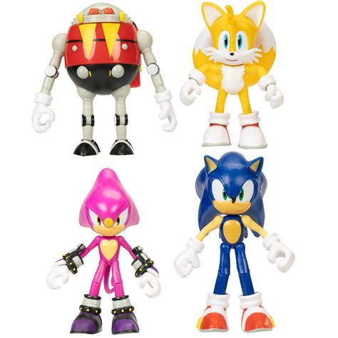 Sonic The Hedgehog 4 Inch Action Figures With Accessory Wave 9 Case Of 6